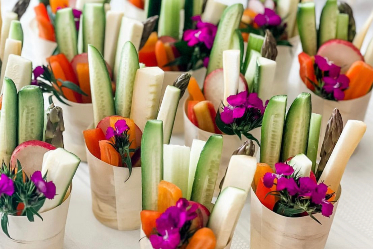 Crudite Cups | Brie & Bamboo