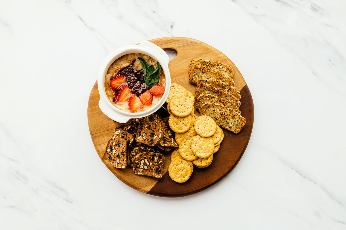 Baked Brie Kit | Strawberry Champagne with Organic Strawberries & Fres ...